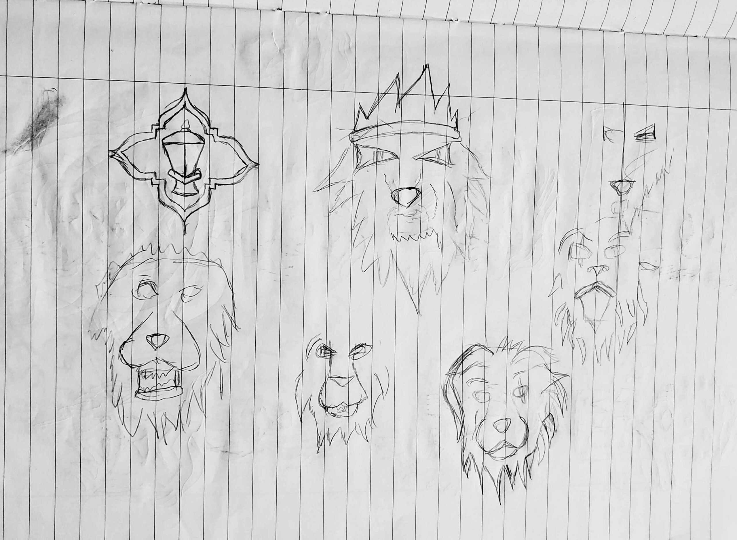 The Lions Den – Logo Design - HumzaDesigns